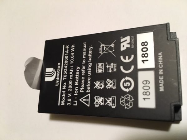 Unication G series Battery Pack – 2800 MAh – Delmarva Two Way